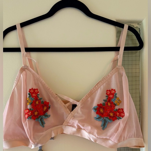 torrid | Intimates & Sleepwear | Nwot Torrid Pink And Red Floral ...